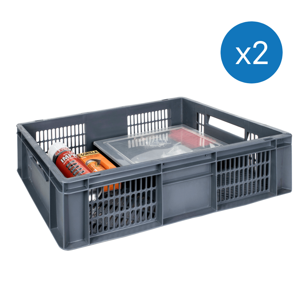 Ventilated Euro Containers – Storage Bins