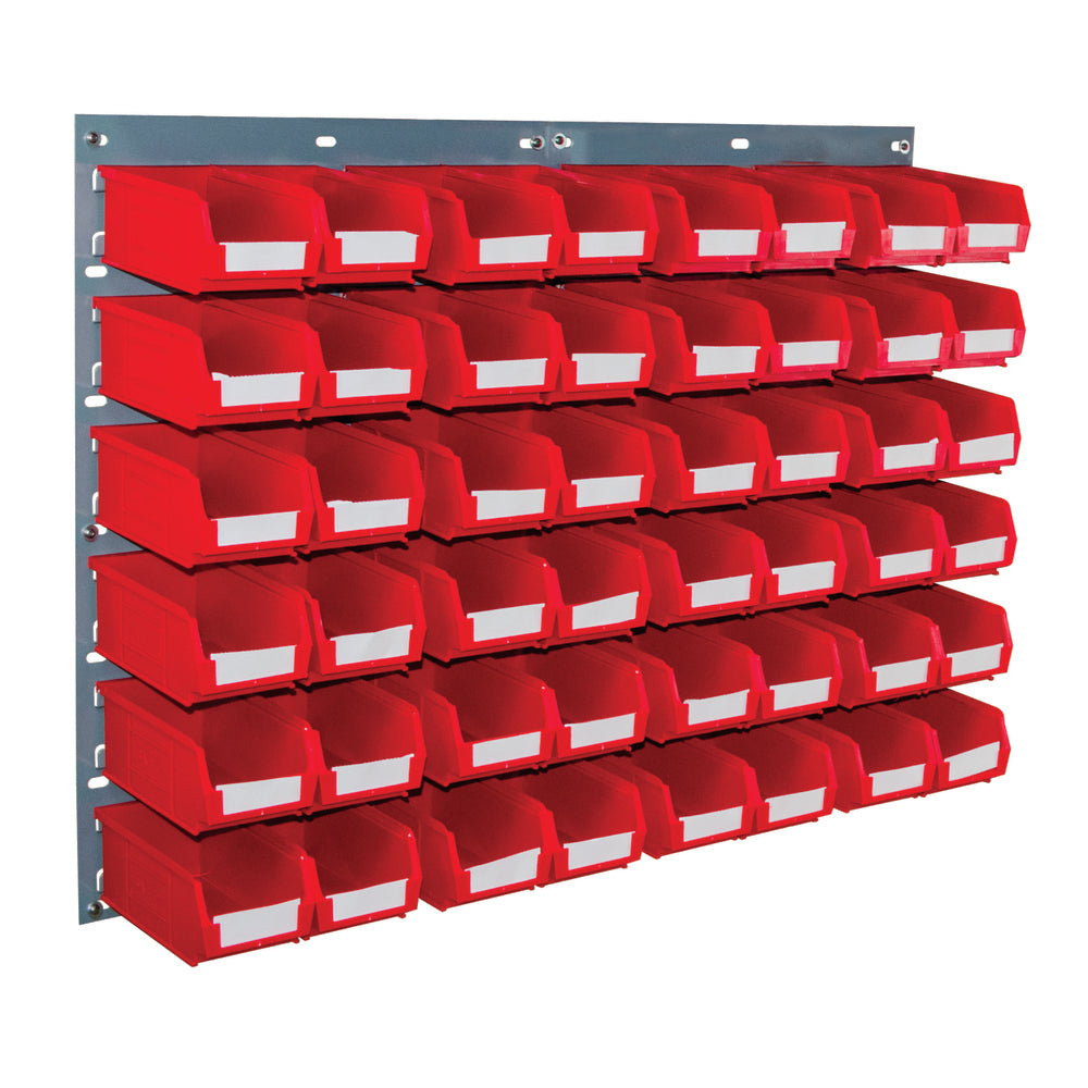 Wall Mounted Louvre Panel Bin Kits – Storage Bins