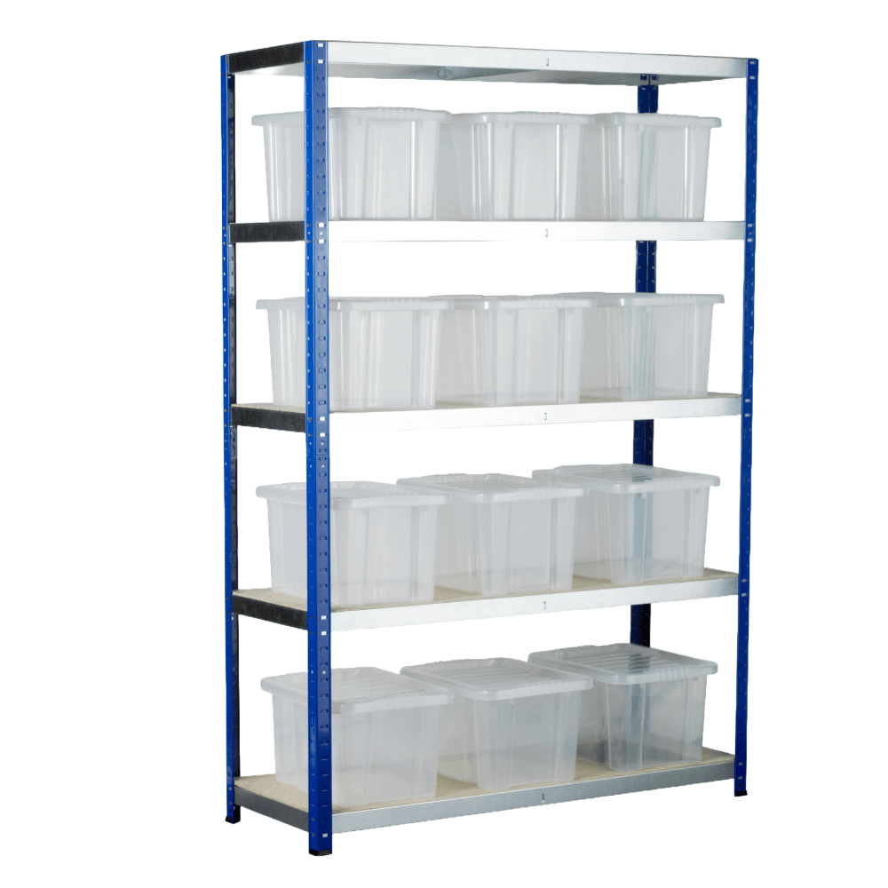 Eco-Rax Topbox kit c/w 12 x 24L Boxes – Storage Bins