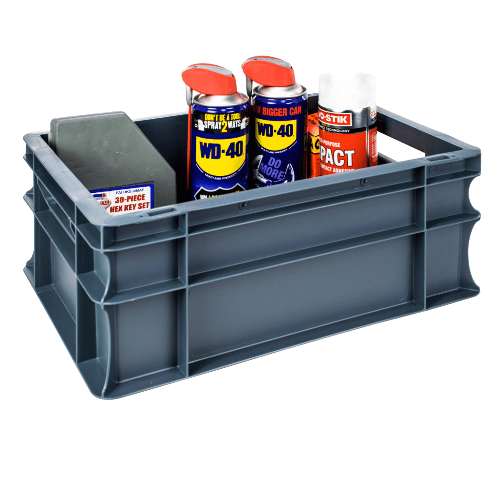 15L Euro Storage Container 400 x 300 x 170mm – Storage Bins