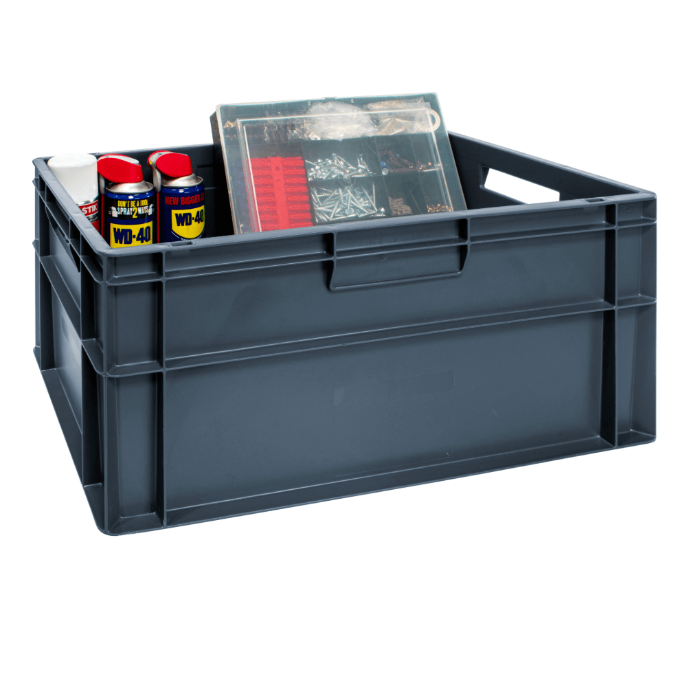 52L Euro Storage Container 600 x 400 x 270mm – Storage Bins