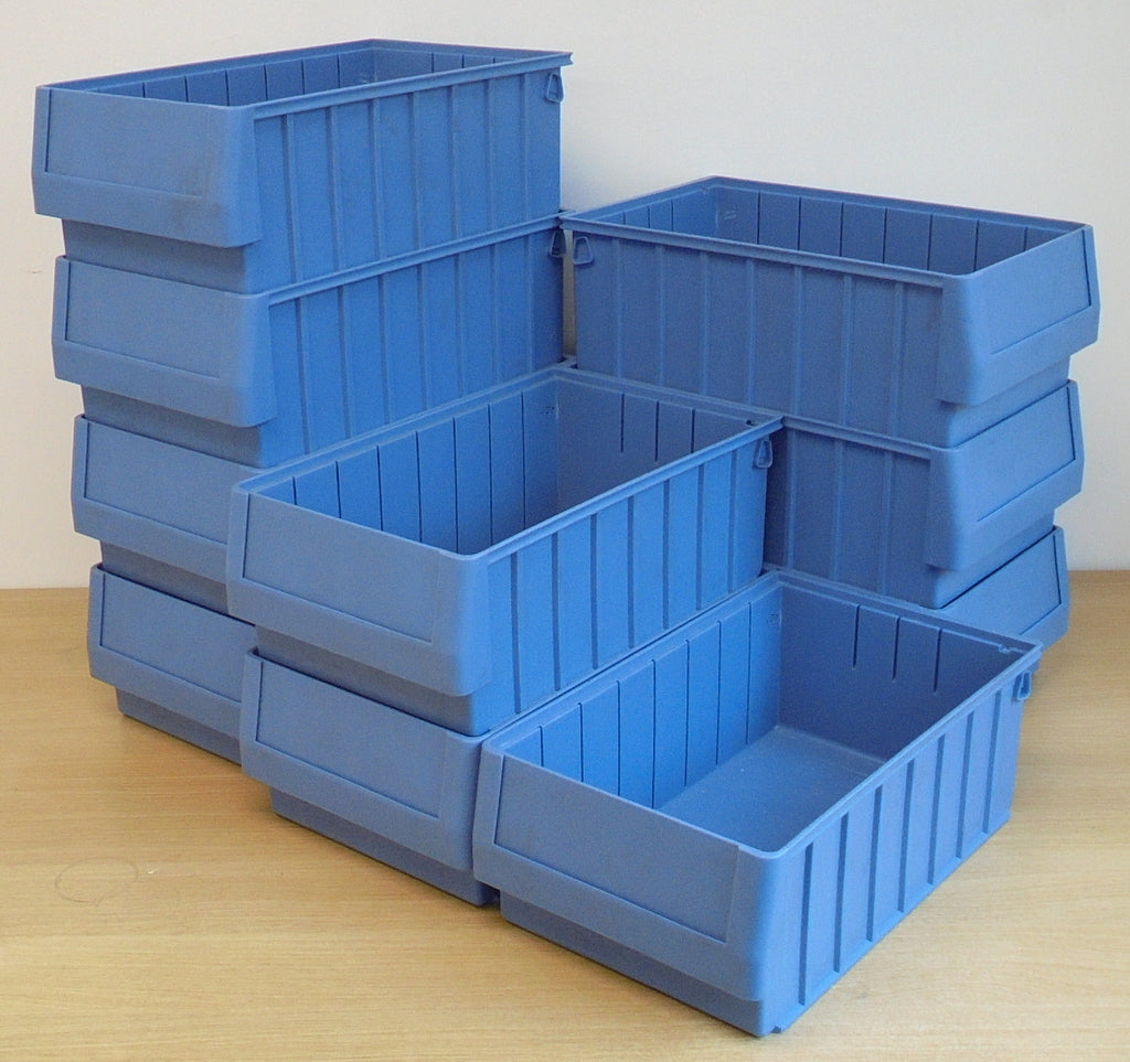 10x Shelf Bin 400x230x140mm H – Storage Bins
