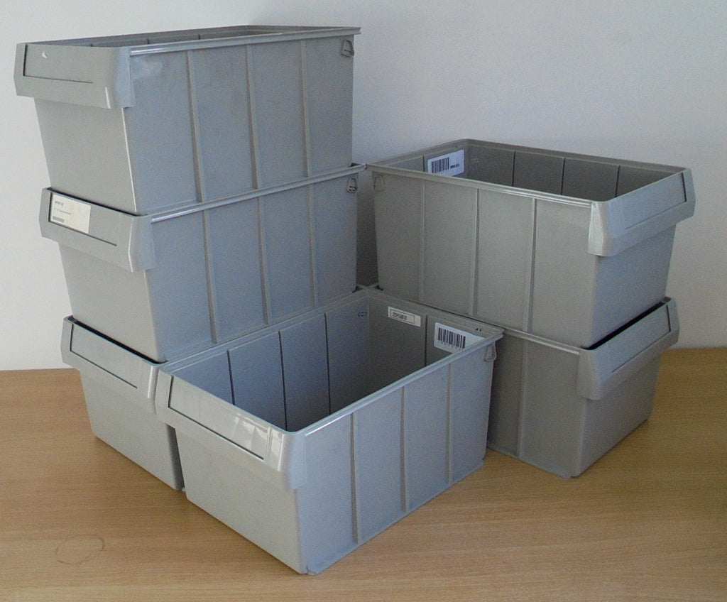 10x Shelf Bin 400x255x200mm H – Storage Bins