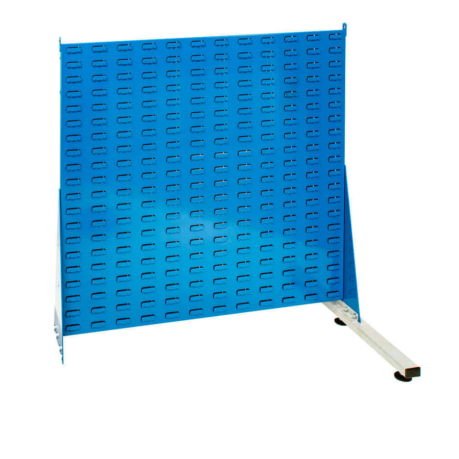 Free Standing 1100 x 1000mm Double Sided Louvred Panel – Storage Bins