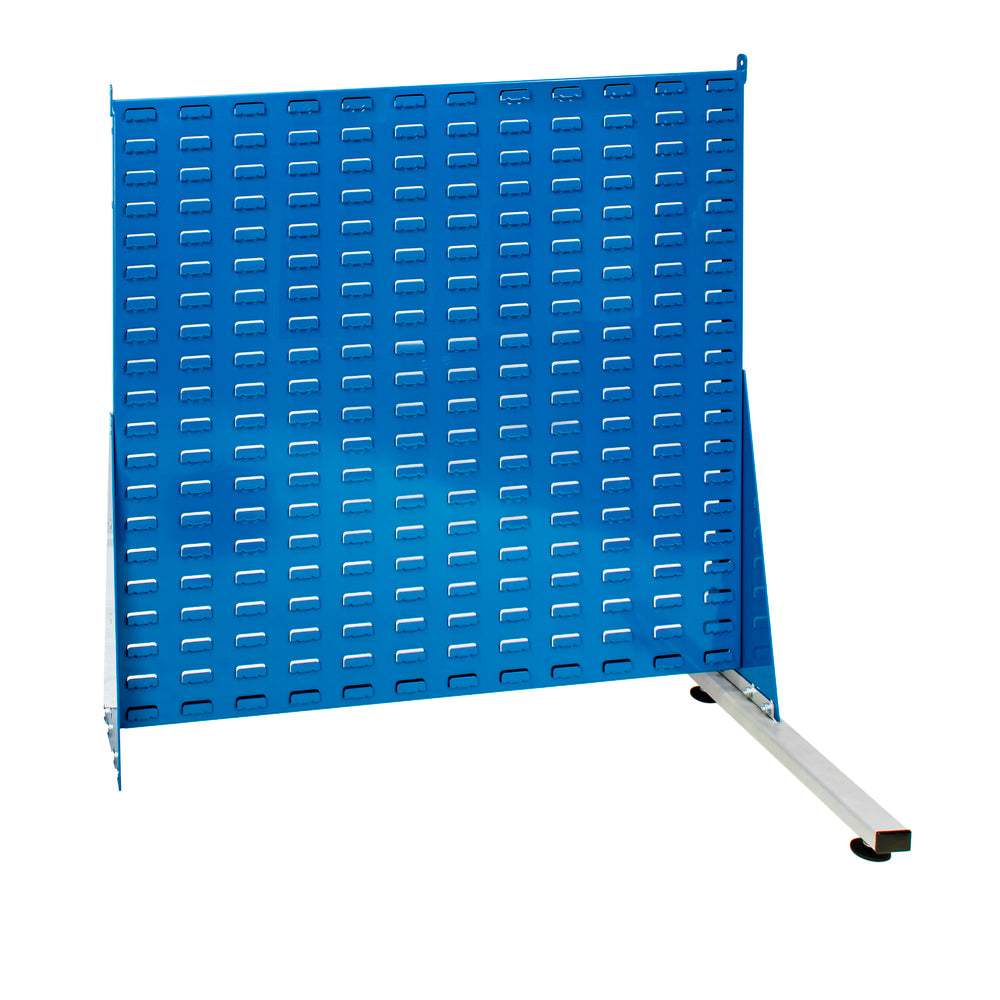 Free Standing 1100 x 1000mm Single Sided Louvred Panel – Storage Bins