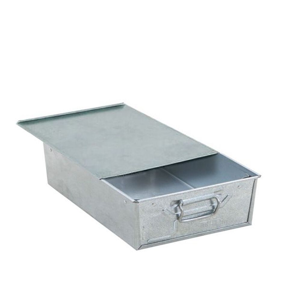 TP5 Galvanised Tote Pan 455 x 305 x 90mm – Storage Bins