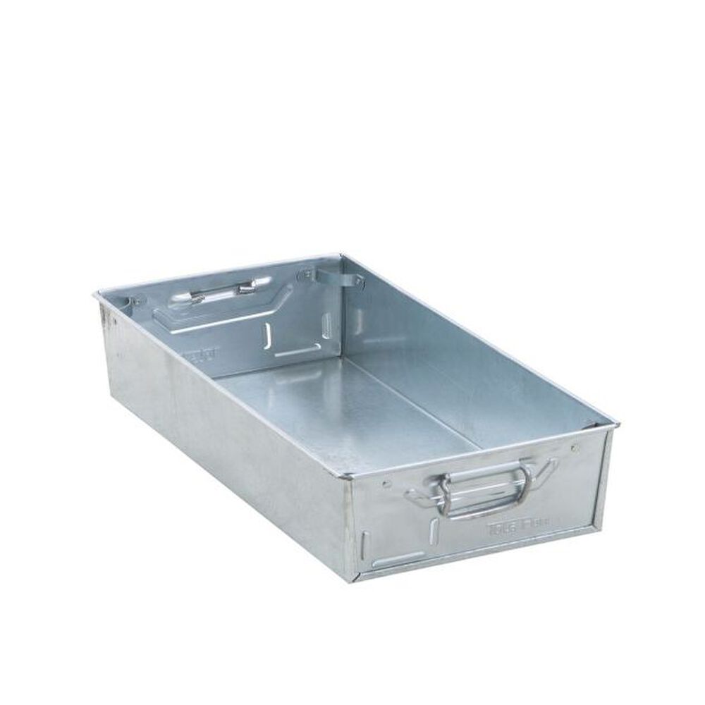 TP6 Galvanised Tote Pan 610 x 305 x 90mm – Storage Bins