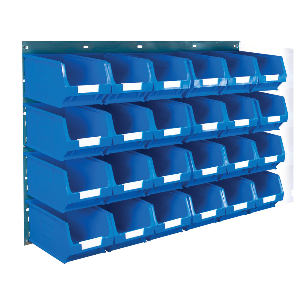 641 x 914mm (2) Louvres c/w 24 x TC3 Bins – Storage Bins
