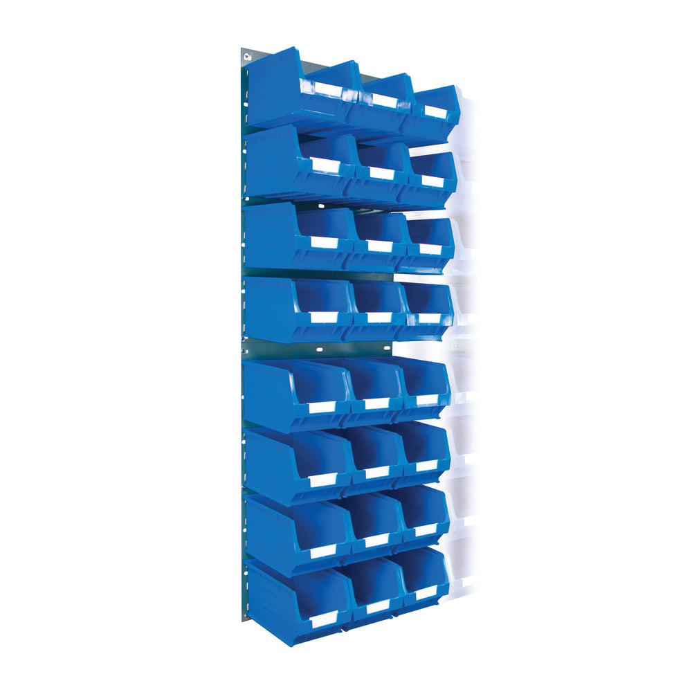 641 x 914mm (2) Louvres c/w 24 x TC3 Bins – Storage Bins